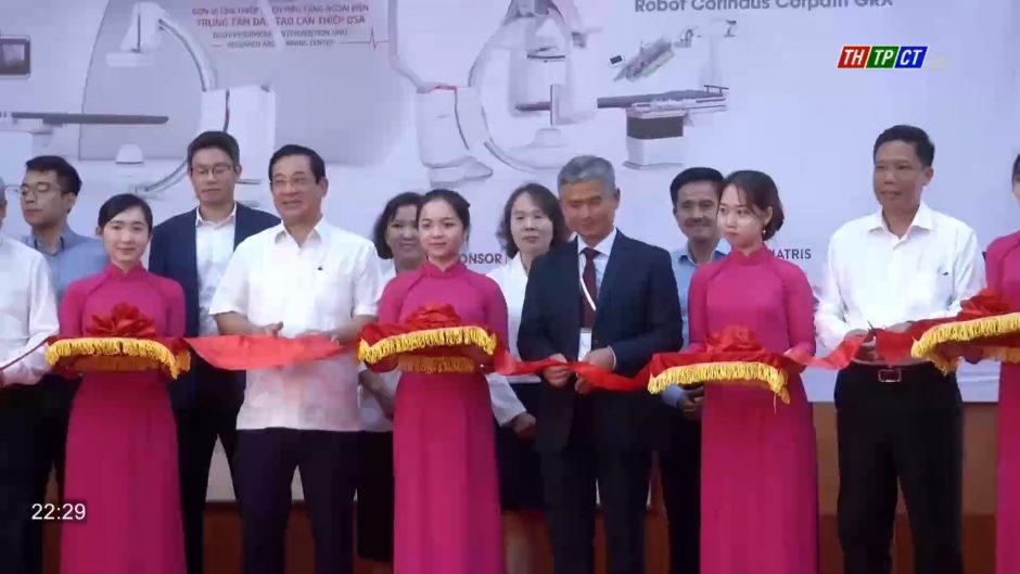 The inauguration of the Corindus robotic system – The Broadcasting and ...