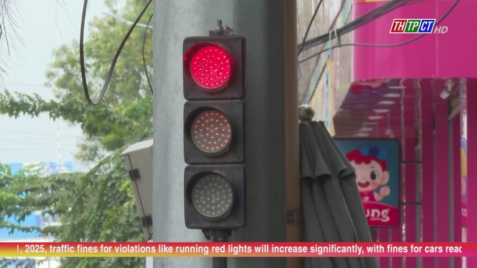 Red light & wrong-way drivers face up to VND 20 million fines starting ...